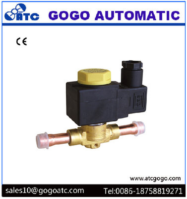 Screw / Welding Type Electric Air Valve Solenoid 2/2 Normal Close 0 - 4bar Working Pressure supplier