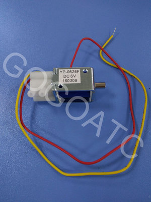 2mm Port 3 Way Miniature Solenoid Air Valve Lead Wring Type DC 6V 12V 24V Rated Voltage supplier
