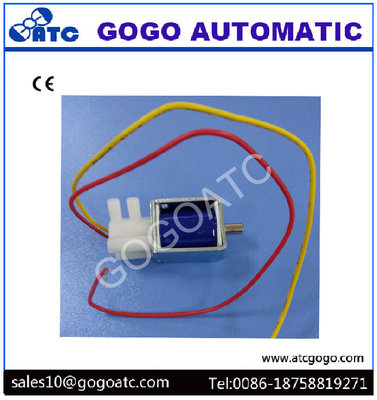 2mm Port 3 Way Miniature Solenoid Air Valve Lead Wring Type DC 6V 12V 24V Rated Voltage supplier
