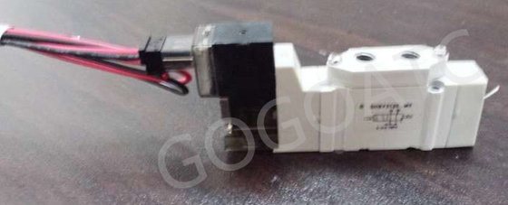 High Frequency Solenoid Valve , Inner Guide Type Pneumatic Micro Valve 5 Way 1/8 supplier