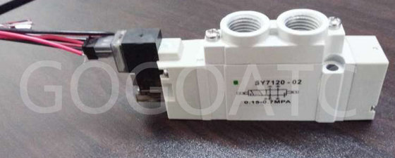 High Frequency Solenoid Valve , Inner Guide Type Pneumatic Micro Valve 5 Way 1/8 supplier