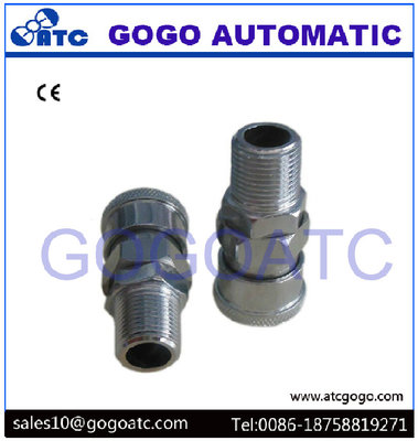 Pneumatic Air Compressor Socket Connector 1/4 inch Quick Coupler Plug hose fitting supplier