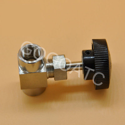 Shut Off Needle Valve High Pressure , 304 Stainless Steel Needle Valve Parts 1/8 1/4 1/2 supplier