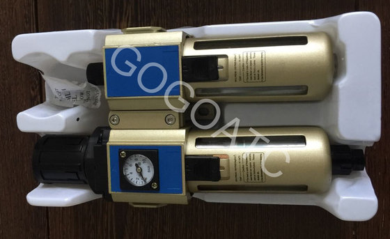 Air Source Treatment Unit With Gauge Embedded Air Pressure Regulator Filter Lubricator supplier