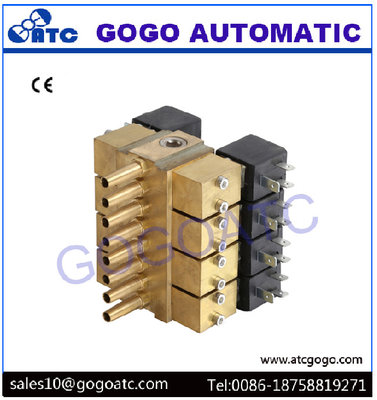 Normally Closed Digital Water Curtain Solenoid Valve Manifolds 5.0 - 10 mm Orifice supplier