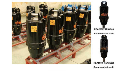 Tungsten Steel Hydraulic Auger Motor , Mini Skid Steer Loader With Auger supplier