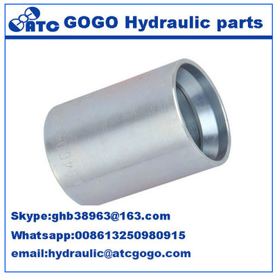 4sp 4sh R12 Hose Ferrule Hydraulic Quick Connect Hose Fittings 1/4 Inch 3/8 Inch supplier