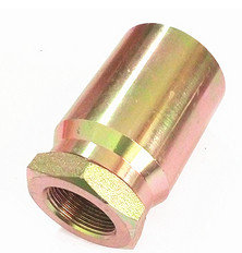 CNC Swage Quick Connect Hose Fittings with Zinc Plated Carbon Steel supplier