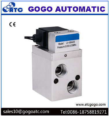 Two Position High Frequency Solenoid Valve , Oxygenerator Pilot 4 Way Solenoid Valve supplier