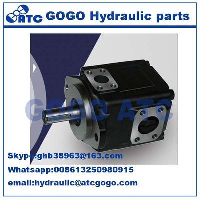 Parker Denison powerful Hydraulic Oil Pump , Pressure vane axial piston motor T6CCM double vane pump supplier