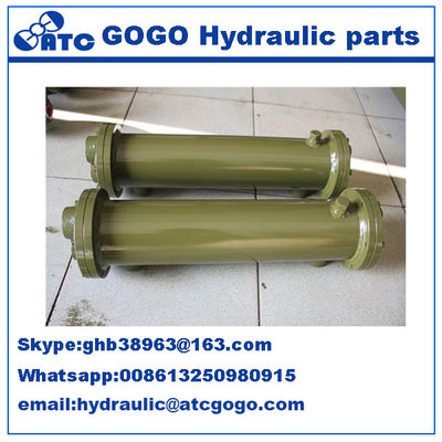 CE Hydraulic control parts oil cooler core copper , shell and tube , OR-60 supplier