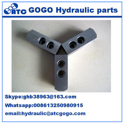 3 Jaw closed center Hydraulic control parts power lathe chuck for CNC Lathe Machine supplier