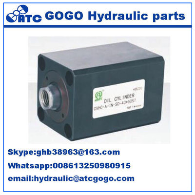 Direct power rod compact thin double acting hydraulic cylinder oil Mechanical parts supplier