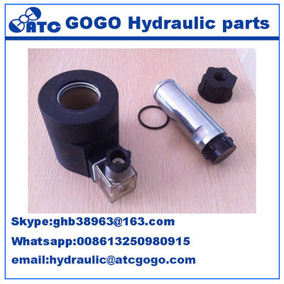 Wet Hydraulic control parts valve electromagnet DC 12V MFZ10-20YC push pull solenoid coil supplier