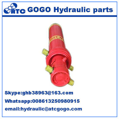Multi Stage Metallurgy Hydraulic Oil Cylinder Foot Mounting Long Stroke , Telescopic supplier