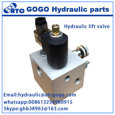 Aluminum alloy Modular Controls Hydraulic Valves , compound mechanical lift valve ET 02 ET 04 supplier