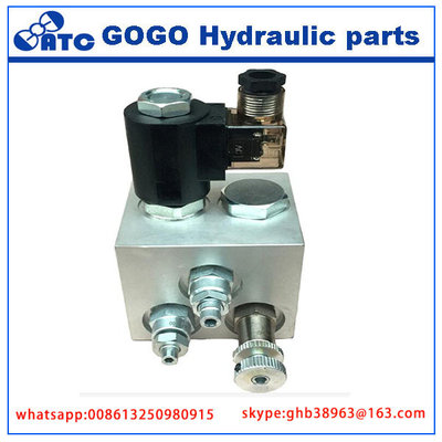 Aluminum alloy Modular Controls Hydraulic Valves , compound mechanical lift valve ET 02 ET 04 supplier