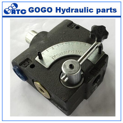 Seals Variable Flow Control Valve / Carbon Steel Hydraulic Adapter For Hydraulic Equipment supplier