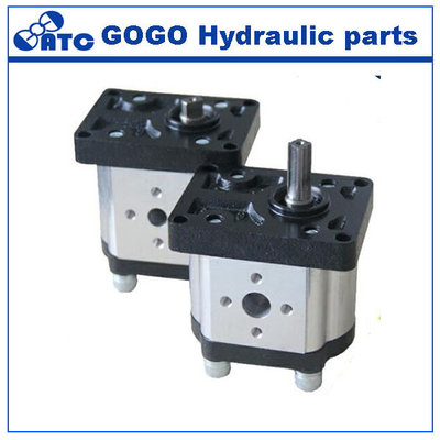 20cc 12v Flange Hydraulic Oil Pump With Cast Iron Pump Body , High Precision supplier