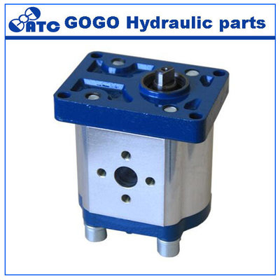 20cc 12v Flange Hydraulic Oil Pump With Cast Iron Pump Body , High Precision supplier