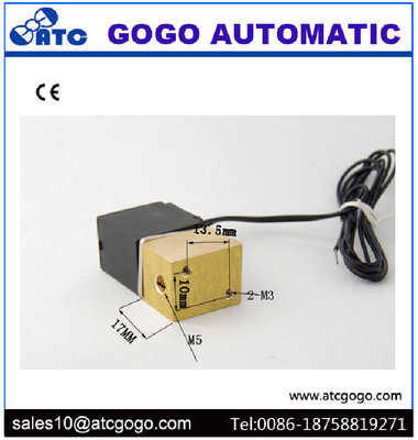Direct Acting Micro Pneumatic Solenoid Valve 2 / 2 Way Valves For Medical Equipment supplier