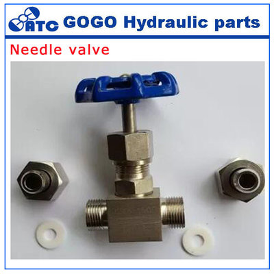 J23w Type External Thread Compression Stop Needle Valve , Modular control Valves supplier