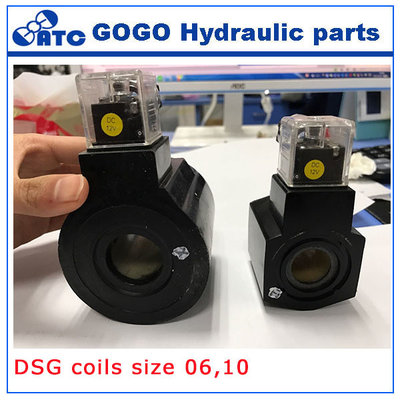 DSG valve Hydraulic Control Parts 12V dc solenoid coil size 6 size 10 supplier