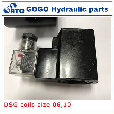 DSG valve Hydraulic Control Parts 12V dc solenoid coil size 6 size 10 supplier