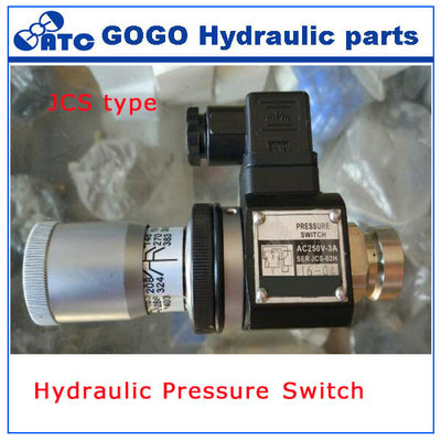 250V JCS Hydraulic Control Parts Copper connection Hydraulic Pressure Switch supplier