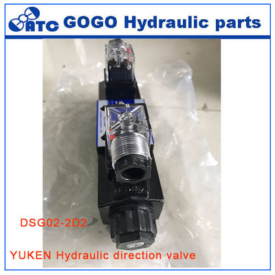 Hydraulic directional type solenoid controlled valve Medium Pressure YUKEN DSG-02-2D2 supplier