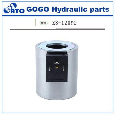 Vickers hydraulic solenoid valve coil DG4V-3 for concrete pump , Z8-120YC supplier