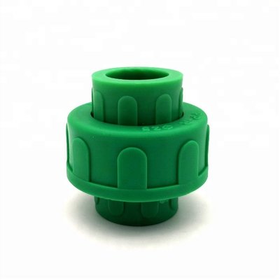 DIN standard 63mm green plastic PPR union pipe fitting price