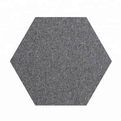 Wholesale nonwoven 100%nylon black and white residential carpet tiles for home