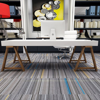 Bangladesh modern design modular 50cm*50cm square nylon material commerical carpet design tile