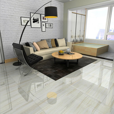Brand names 10x10 polished white ceramic tile flooring prices