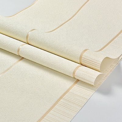 China eco-friendly nonwoven high quality textured thick elegant luxury 3D wall-paper stripes
