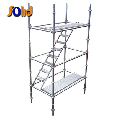 China adjustable steel or aluminum safeway portable scaffolding