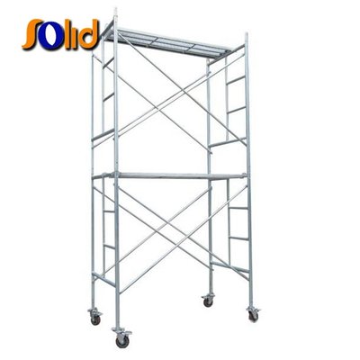 China adjustable steel or aluminum safeway portable scaffolding