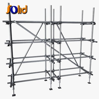 China adjustable steel or aluminum safeway portable scaffolding