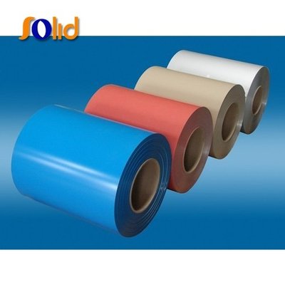 China hot dipped galvanized color coated steel coil with factory