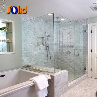 China manufacturer bathroom glass door design with price