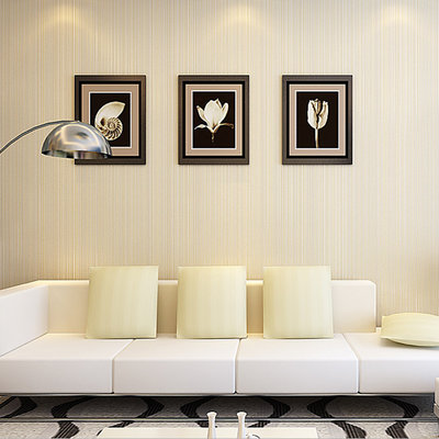 2018 latest simple modern pure colour waterproof hotel interior room wallpaper 3d