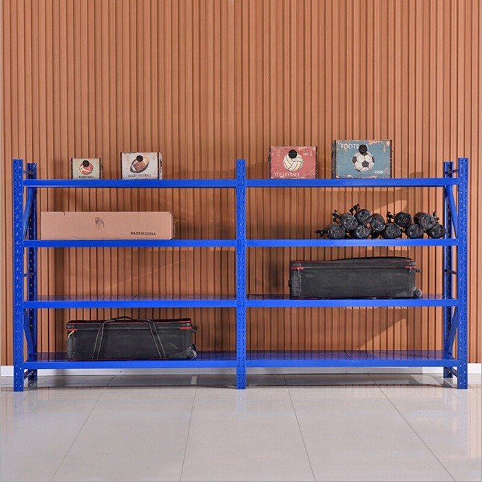 High quality midium duty adjustable moving 500kg/layer steel metal grocery shelf storage