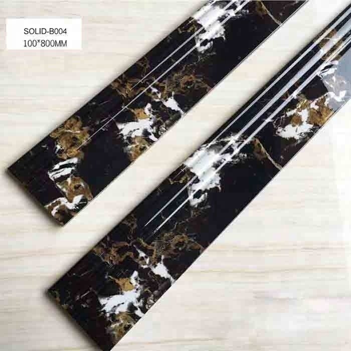 100*800mm European modern design artificial marble flooring tile baseboard skirting for bedroom/living room
