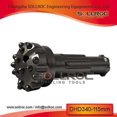 DHD340 105mm, DHD340 110mm, DHD340 115mm, DHD340 127mm DTH Bits