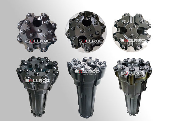 Mining and well Drilling Blasting Hole Drilling High Air Pressure DTH Bit 64mm To 811mm