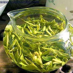 buy green tea: 2018 New Chinese Organic Green Tea-Hanzhong Maojian First Grade