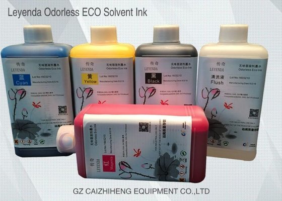 Leyenda Odorless Eco Solvent Ink CMYK Vibrant Color Strong Compatibility
