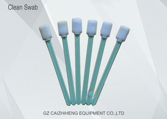 Clean Swab / Sponge Stick Printer Spare Parts For Epson DX4 / DX5 Printhead
