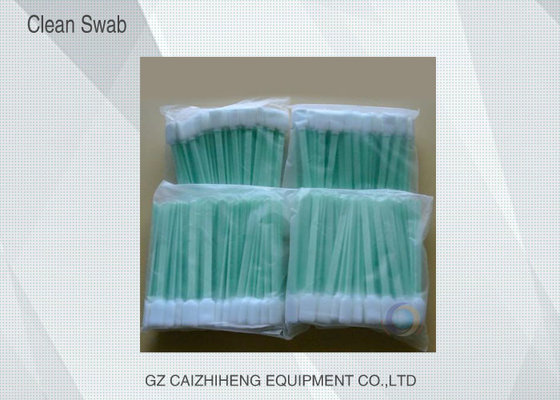 Clean Swab / Sponge Stick Printer Spare Parts For Epson DX4 / DX5 Printhead